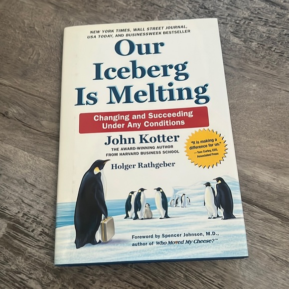 book | Other | Are Iceberg Is Melting By John Kotter | Poshmark